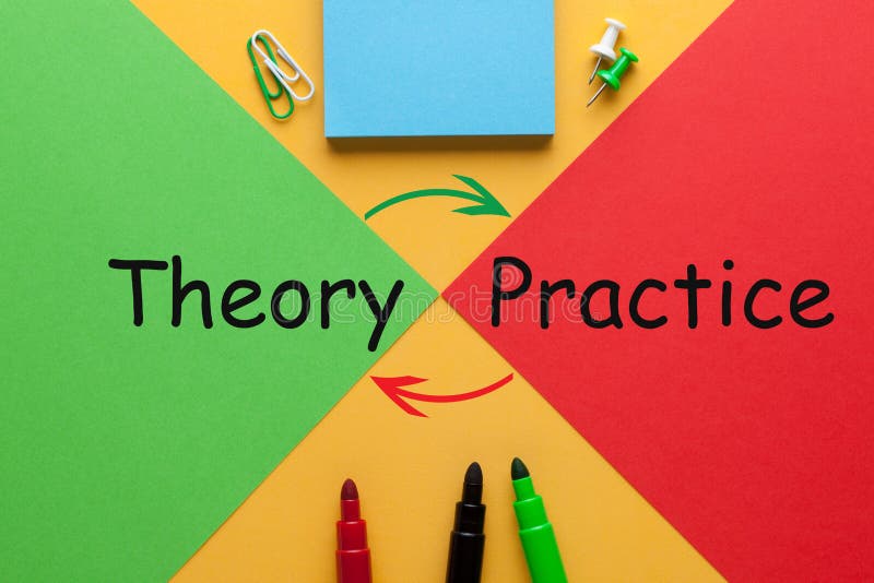 Theorie en praktijk stock afbeelding. Image of prestaties - 133024289 Theorie en praktijk stock afbeelding. Image of prestaties - 133024289