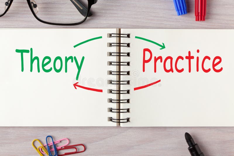 Theory Practice Concept stock photo. Image of improvement - 135112894 Theory Practice Concept stock photo. Image of improvement - 135112894