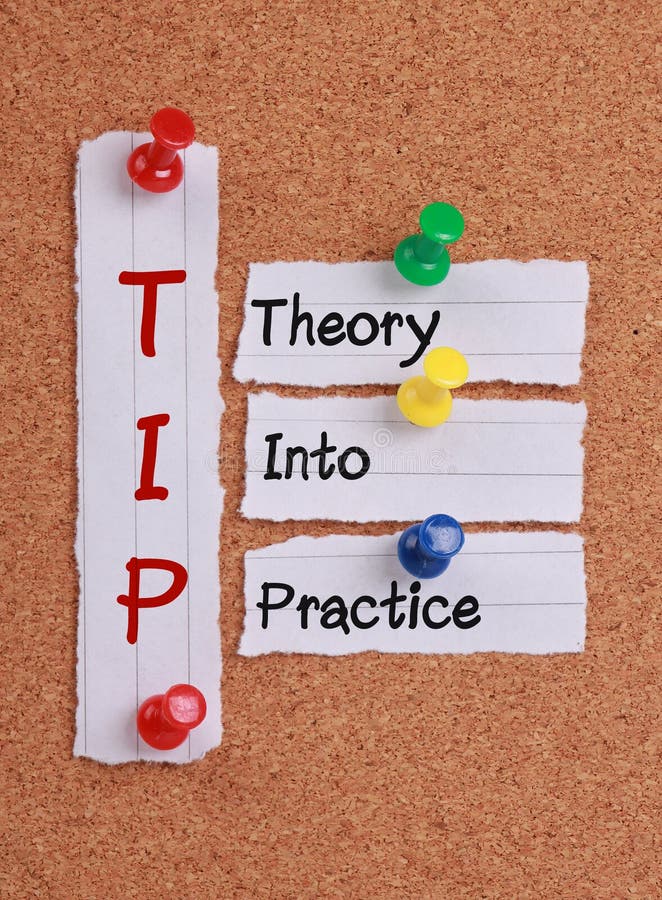 Theory Into Practice - TIP Acronym Stock Photo - Image of acronym ...