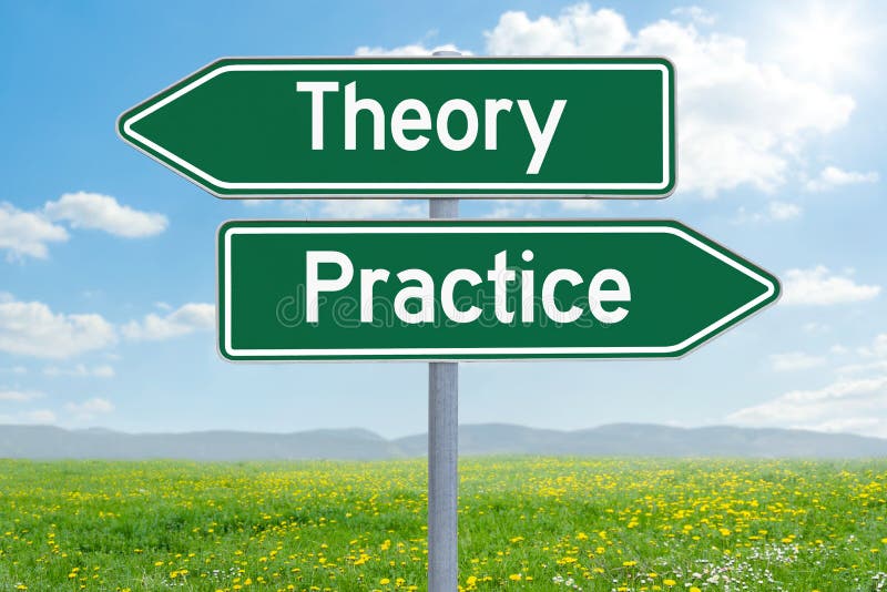 Theory into Practice - TIP Acronym Stock Photo - Image of note ...