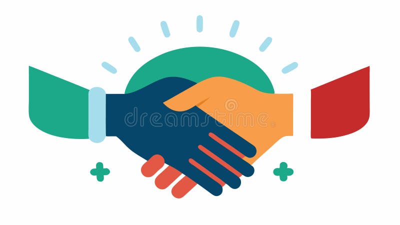 Therapeutic Relationship Two Hands Shaking One Representing the the and ...