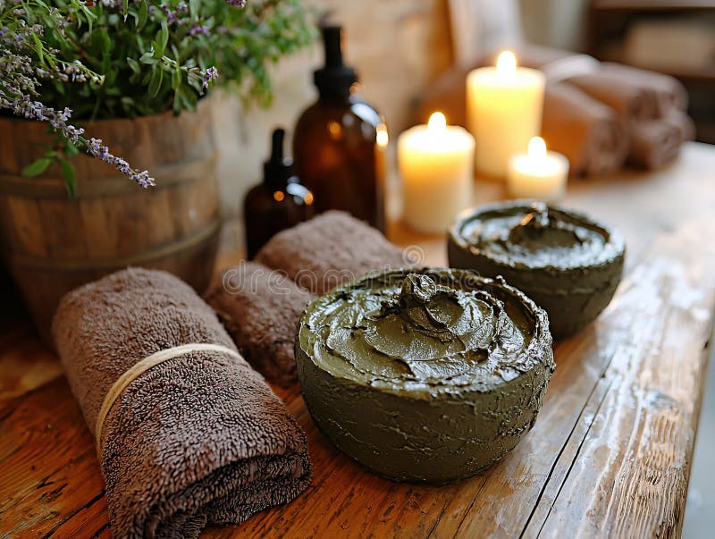 A Therapeutic Scene Demonstrating the Benefits of Mud Therapy for ...