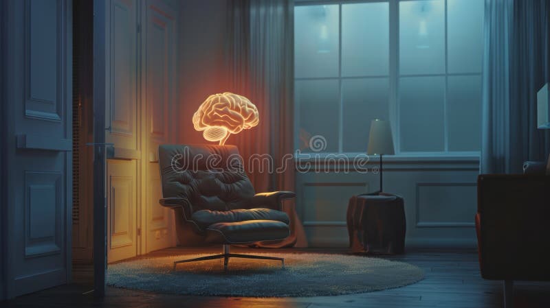 Therapist Supporting a Client during a Psychology Therapy Session in a ...