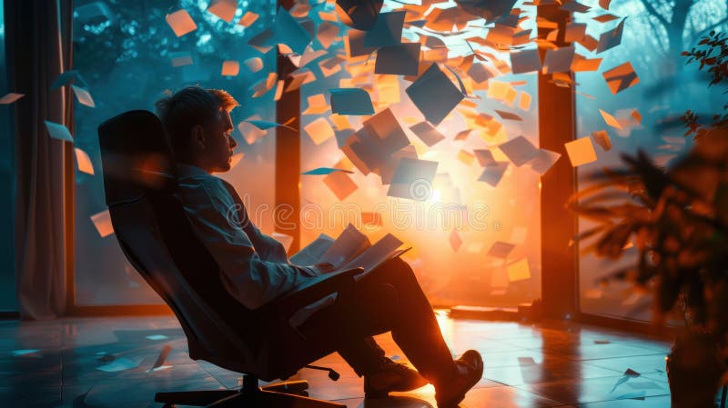 Therapist Supporting a Client during a Psychology Therapy Session in a ...
