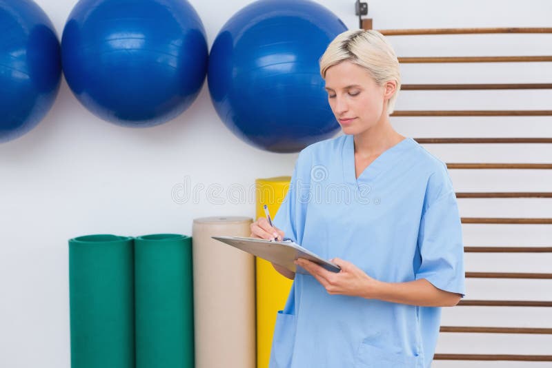 Therapist Writing Notes during Counseling Session with Single Man Stock ...