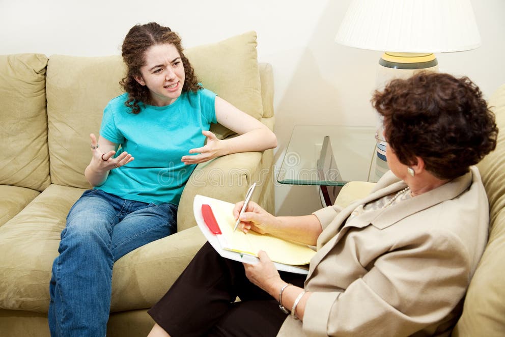 Therapy - Expression Frustration Stock Image - Image of angry, comfort ...