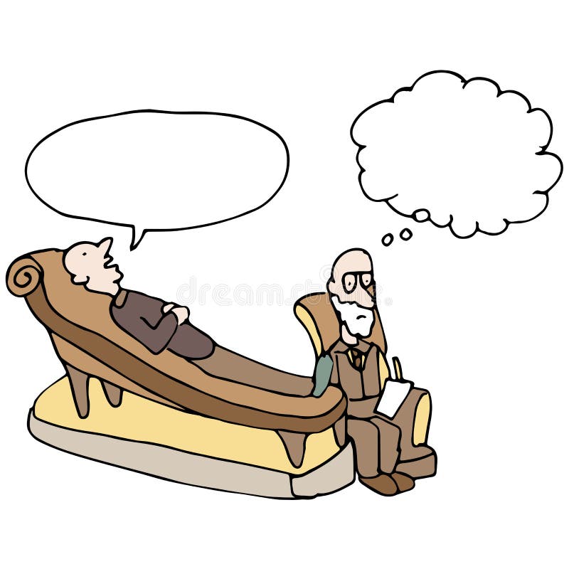 Therapy Session with Pshychologist Stock Vector - Illustration of ...