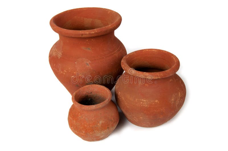 Soft clay pot : pitcher stock image. Image of loam, articraft - 27231863