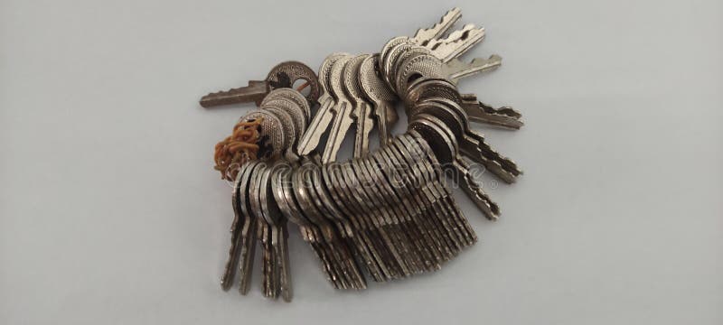 There are Dozens of Keys Here Stock Image - Image of market, jewellery ...