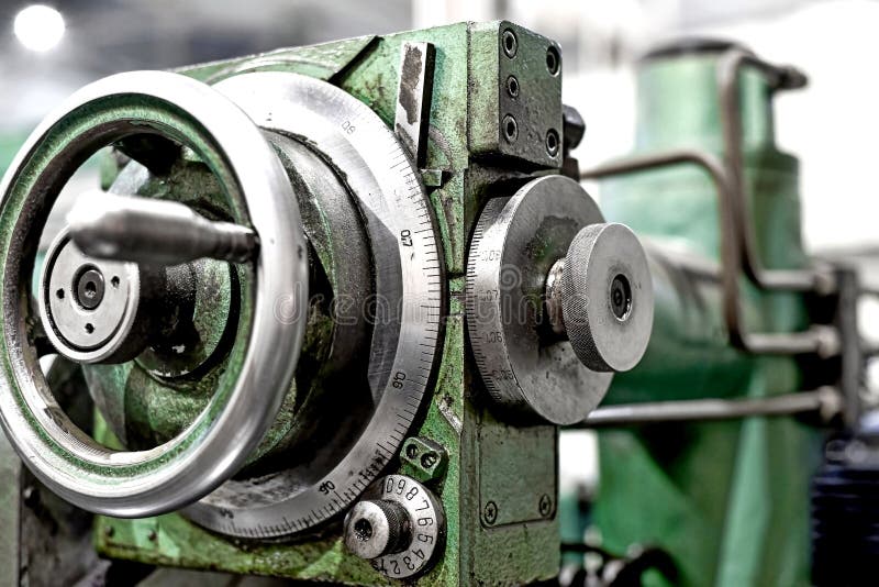 There is a Feed Control Mechanism on the Machine in the Workshop Stock ...