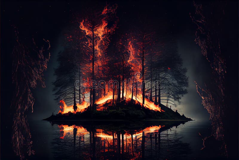 There is a Fire in the Forest, the Forest is on Fire. Generative AI ...