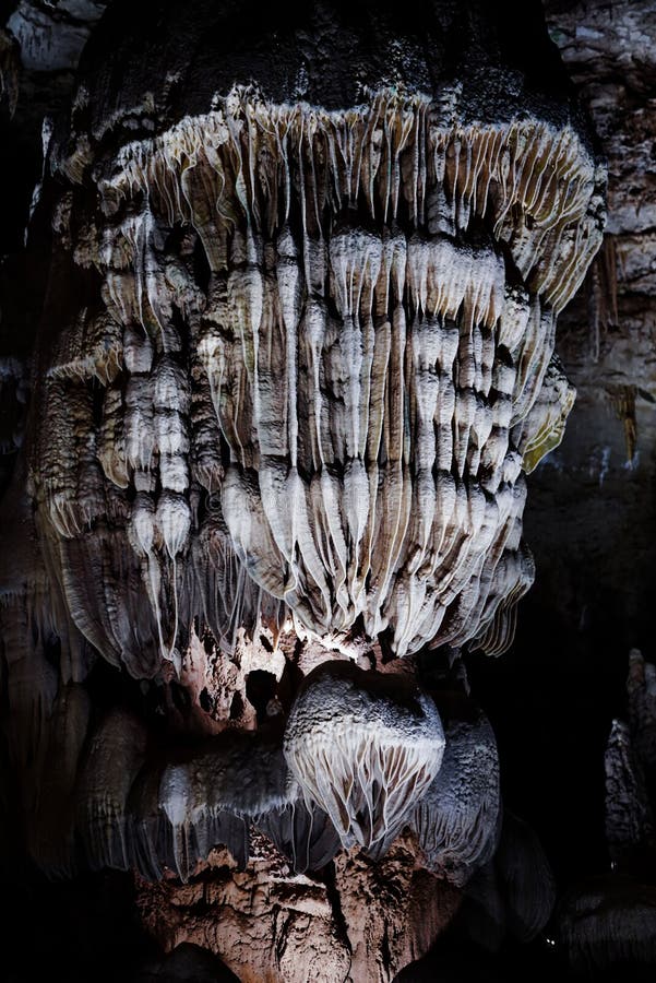 There is a Formation of Rock Formations Inside the Cave As Seen from ...