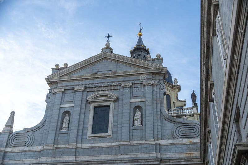 There Large Building Features Prominent Clock Tower Top Stock Photos ...