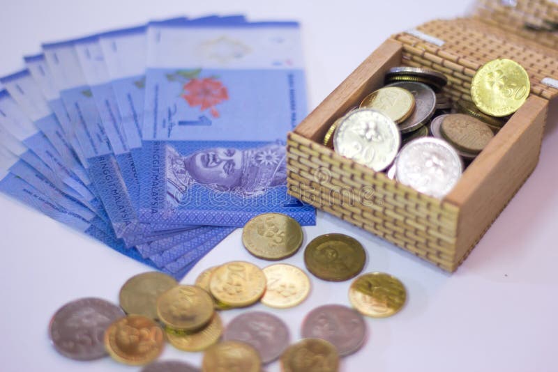 Stack of Ringgit Malaysia Bank Note Stock Image - Image of concept ...