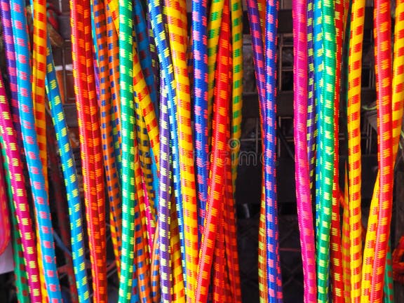 Multi-colored rope stock photo. Image of cotton, green - 104979846