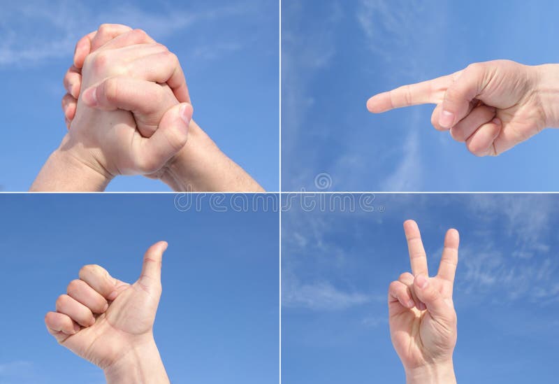 There Many Different Gestures Stock Photos - Free & Royalty-Free Stock ...