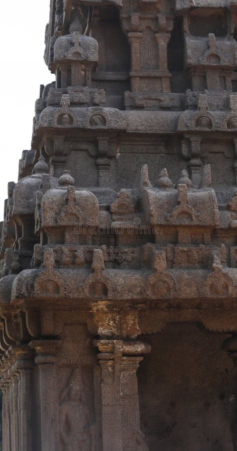 And There are Many Sculptures in it. One Side View Stock Image - Image ...