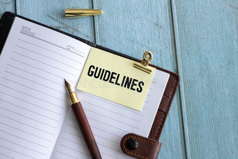 There Notebook Word Guidelines Stock Photos - Free & Royalty-Free Stock ...