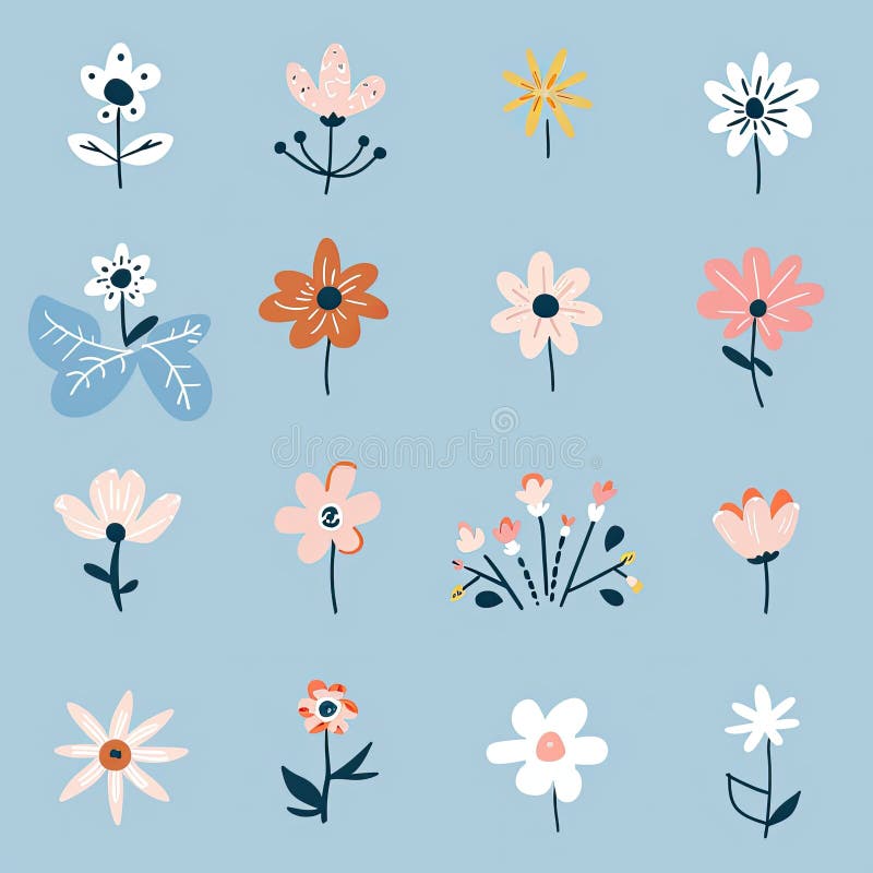 There are Numerous Varieties of Flowers within this Collection Stock ...