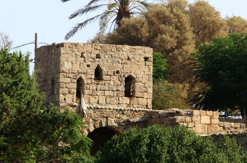 Stone wall stock image. Image of israel, tourism, concrete - 100843539