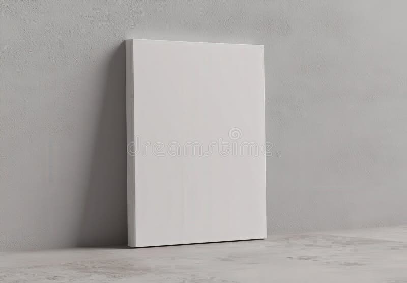 There is an Open Book that Has White Pages Resting on a Gray Surface ...