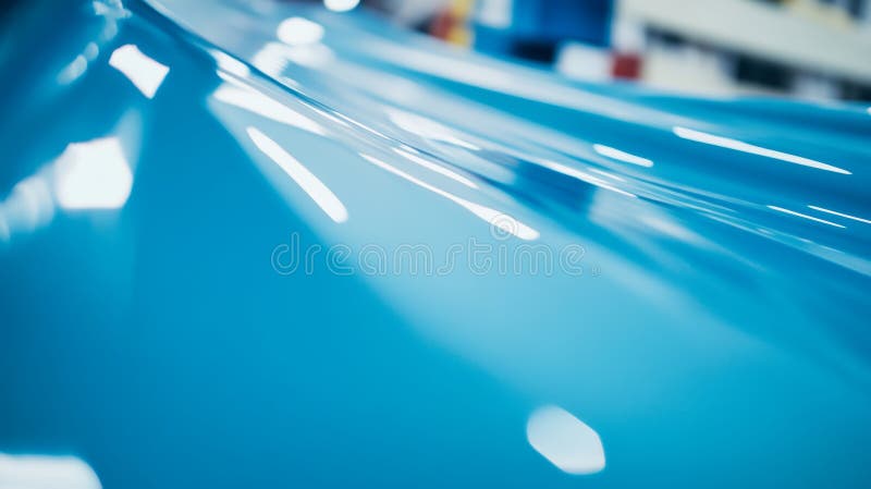 There is a Polyethylene Plastic Bag Production Machine in the Scene ...