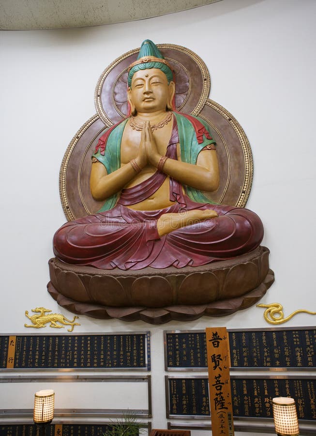 Aomori, Japan, Seiryu Temple. Buddha. Editorial Stock Photo - Image of ...