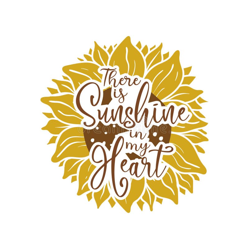 Heart with sunshine stock illustration. Illustration of fresh - 10744642