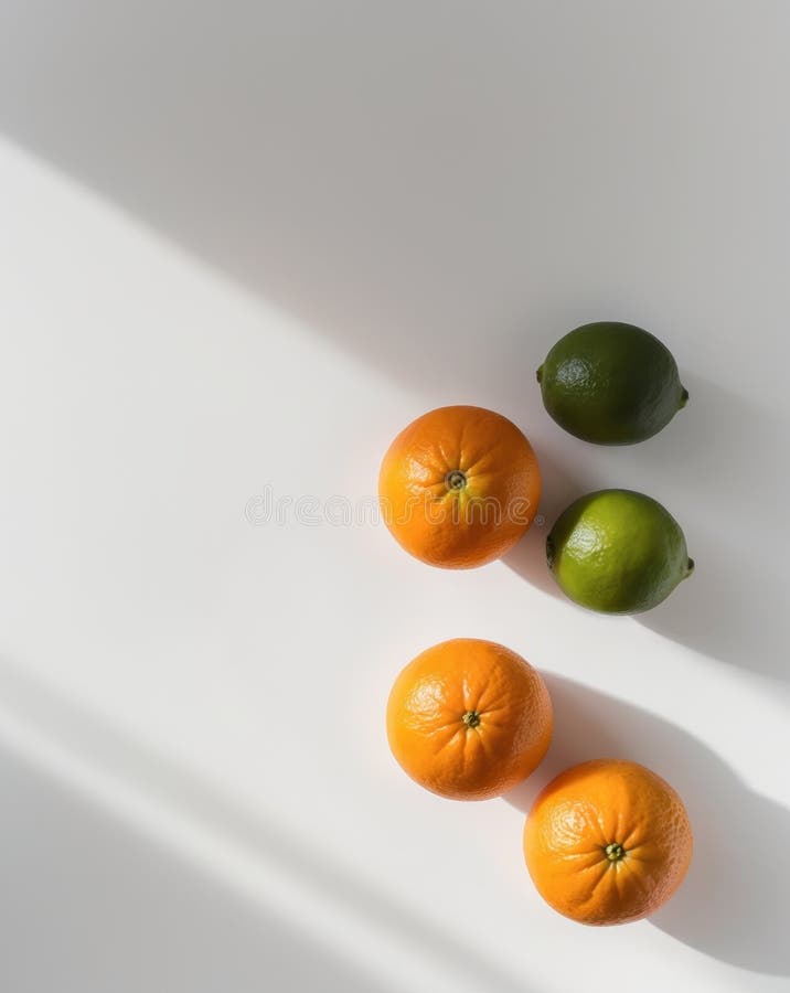 Three Oranges in White Background Stock Photo - Image of orange ...