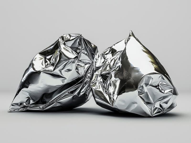 There are Two Metallic Blocks Symbolizing Raw Magnetic Materials ...