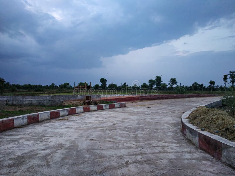 There are Two Ways are Joint To the One Way. Stock Image - Image of ...