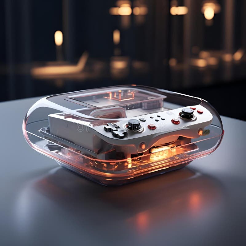 There is a Video Game Controller in the Box and Inside it Stock ...