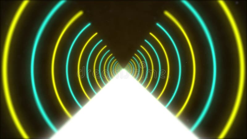 Tunnels Background Shape Animation Effect Overlay Stock Footage - Video ...