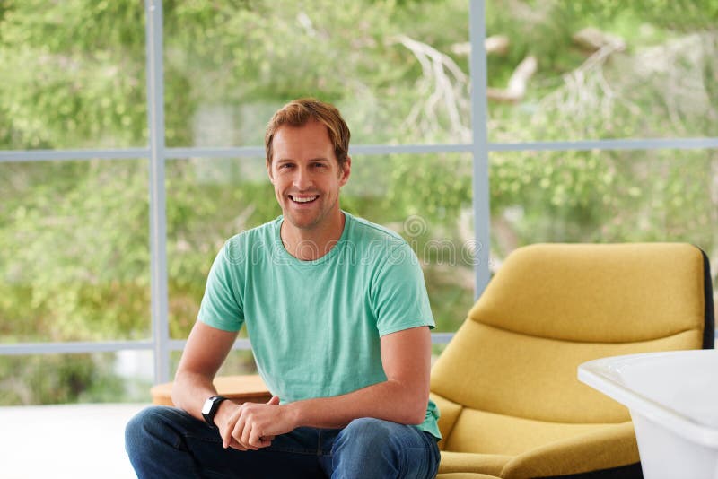 Theres Nothing Better Than a Weekend Alone. a Handsome Young Man at ...