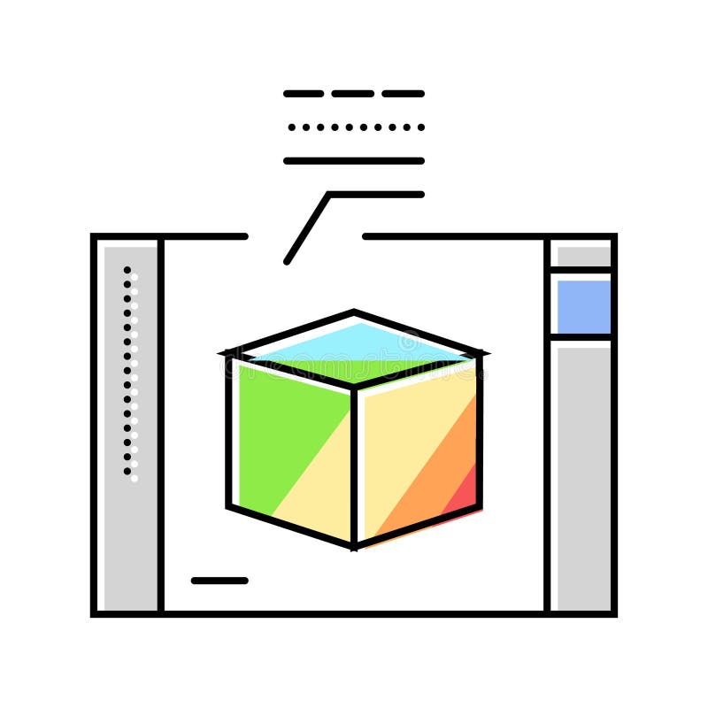 Thermal Analysis Materials Engineering Color Icon Vector Illustration ...