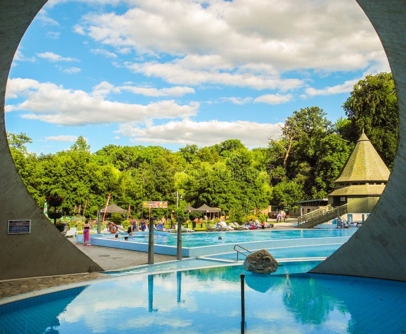 Thermal Bath Miskolc-Tapolca Editorial Stock Image - Image of relax ...