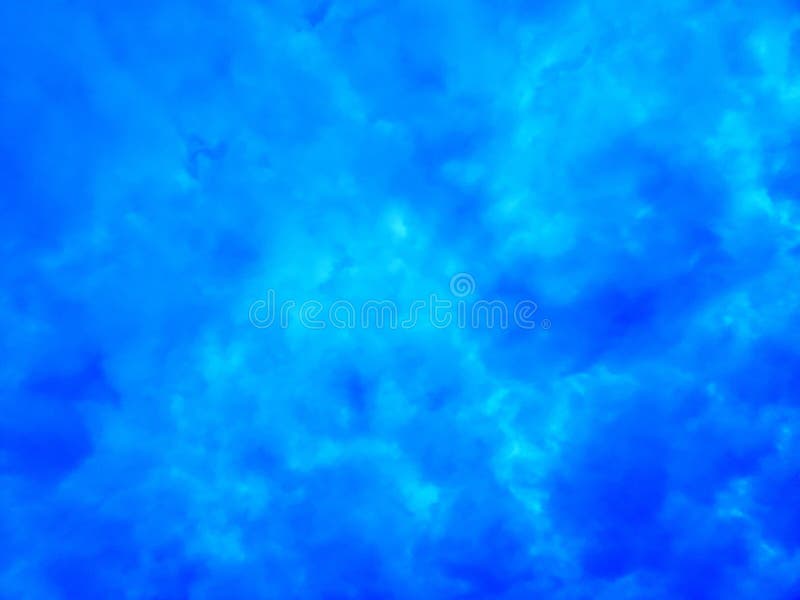 Thermal Blue Clouds stock photo. Image of clouds, dynamic - 228606572