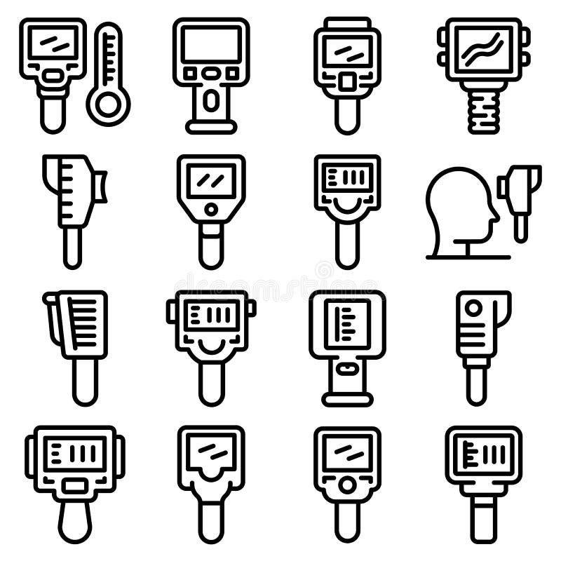 Thermography Icons Stock Illustrations – 196 Thermography Icons Stock ...