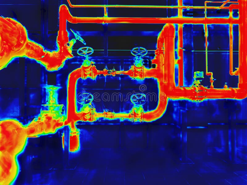 Thermal imaging stock image. Image of imaging, heating - 93530685