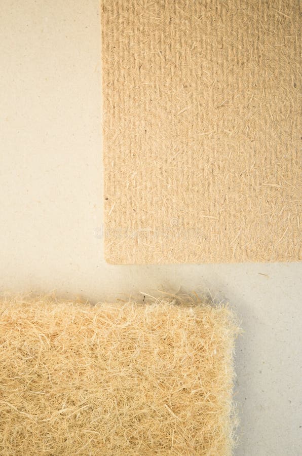 Thermal Insulating Hemp Fiber Panels Stock Image - Image of natural ...