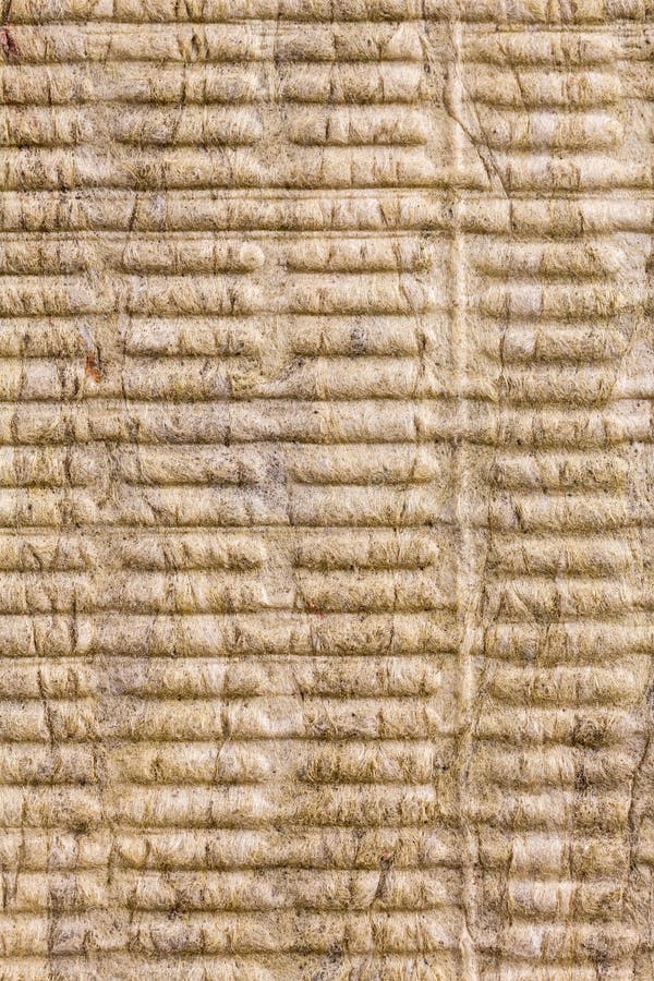 Insulation Stone Wool Texture. Rock Mineral Wool, Close Up. Mineral ...