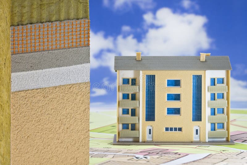 Thermal Insulation Coatings for Building Energy Efficiency Stock Image ...