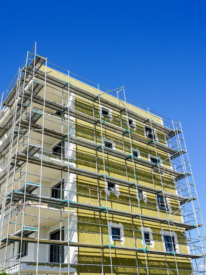Thermal Insulation of the Facade of a Apartment Building with Mineral ...