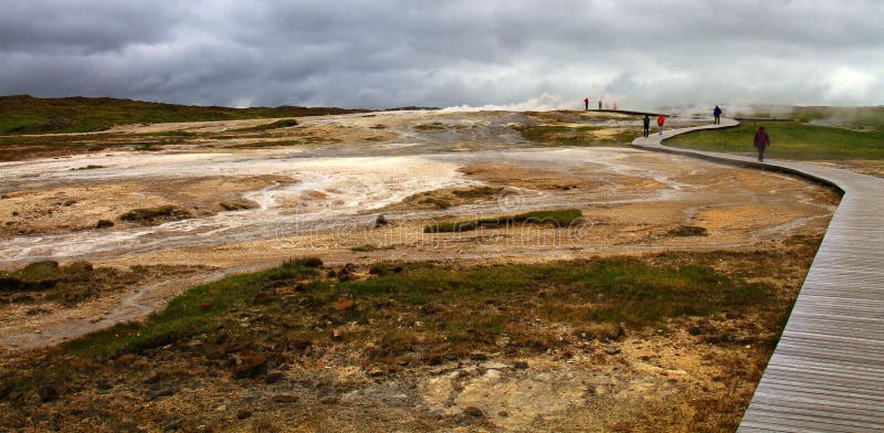 Hveravellir Geothermal Park Stock Photo - Image of hveravellir, power ...