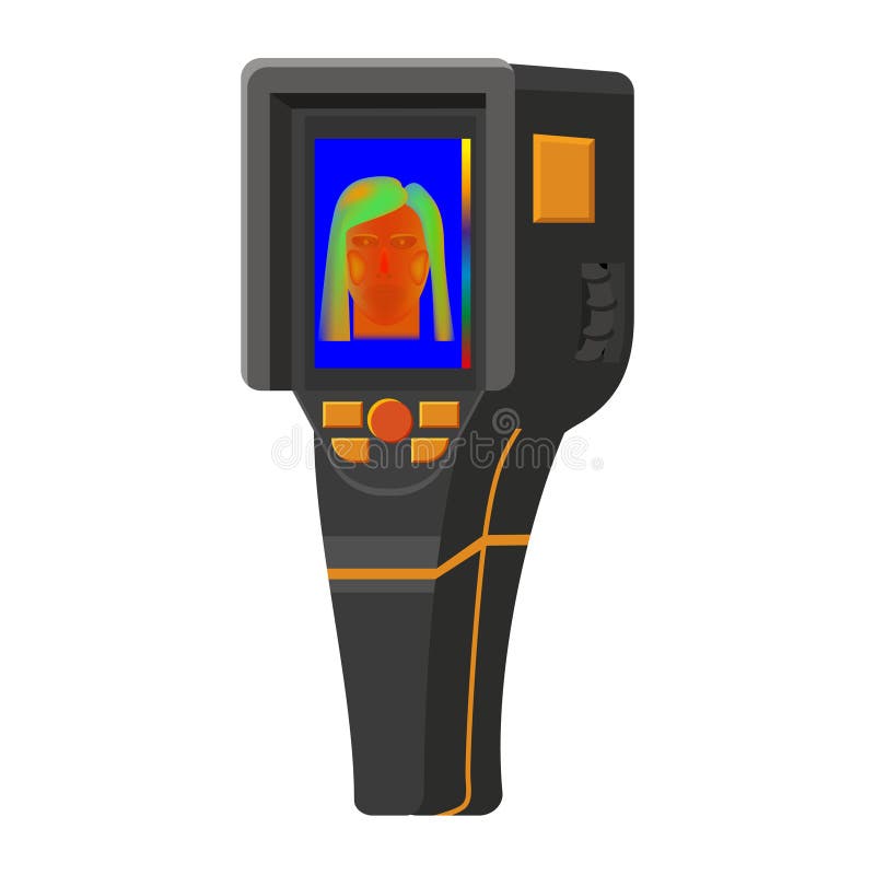 Thermographic Camera Color Palettes Vector Stock Vector - Illustration ...