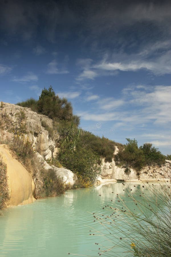 Thermal spring stock image. Image of turquoise, italy - 3490995