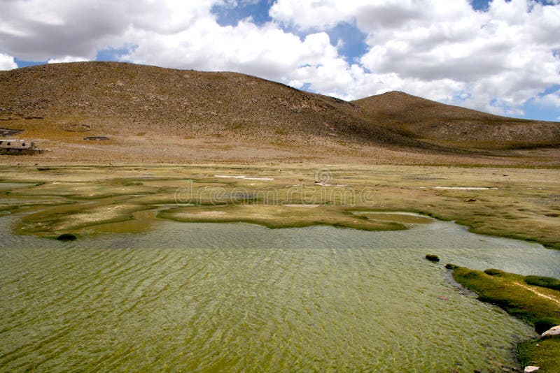 Thermal Spring in the Volcano. Peru Stock Image - Image of summer ...
