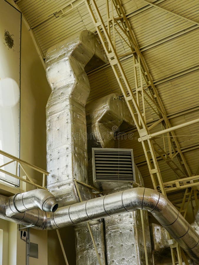 Thermally Insulated Elements of the Ventilation and Heating System in a ...