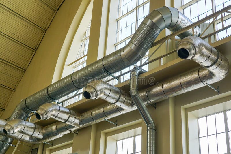 Thermally Insulated Elements of the Ventilation and Heating System in a ...