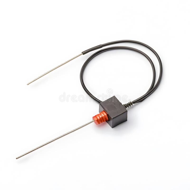 Thermistor Isolated on a White Background Stock Image - Image of ...